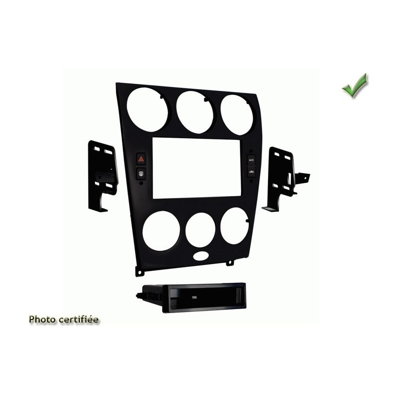 Kit 2 din mazda 6 2006 2008 noir - MediaCarCenter